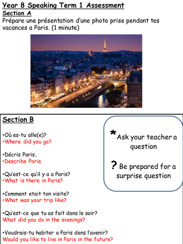 Year 8 French Mastery Pack - Studio 2 Rouge - New assessments ...