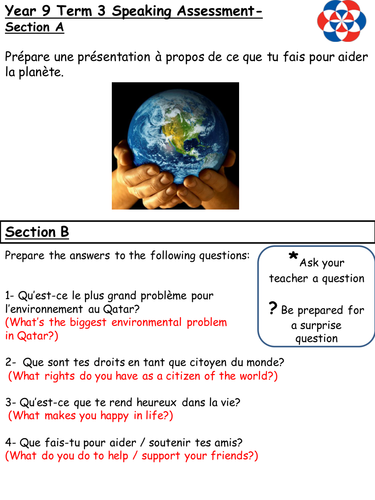 Year 9 French Mastery Pack - Studio 3 Rouge - New assessments ...