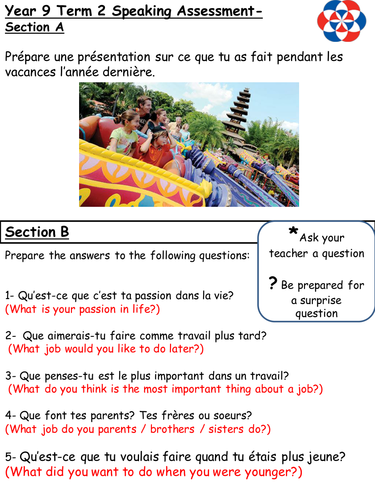 Year 9 French Mastery Pack - Studio 3 Rouge - New assessments ...