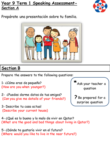 Year 9 Spanish Mastery Assessment Pack - Listos 3 Rojo - New ...