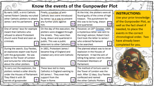 Gunpowder Plot Guy Fawkes - Crime & Punishment - GCSE History Edexcel ...
