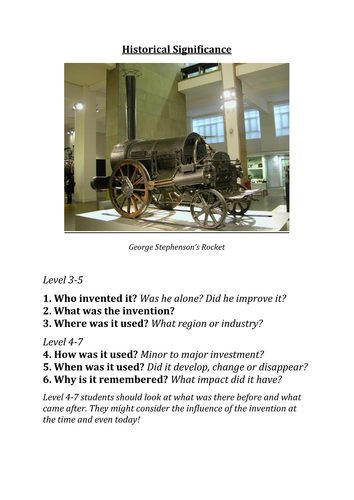 Inventions during the Industrial Revolution - Full lesson - Historical ...