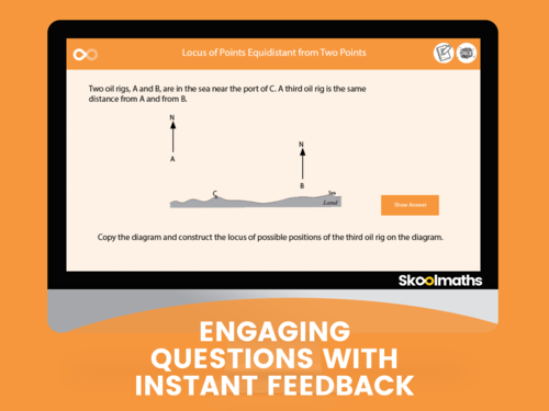 Locus of a Point KS3 Digital Lesson and Activities | Teaching Resources