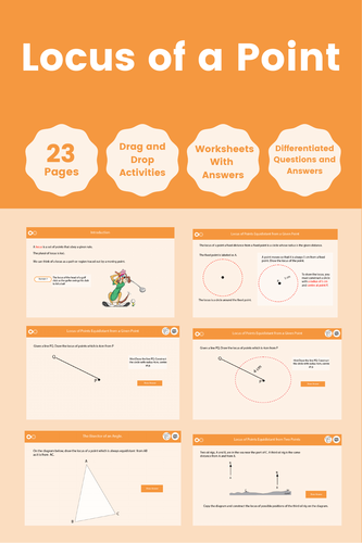 Locus of a Point KS3 Digital Lesson and Activities | Teaching Resources