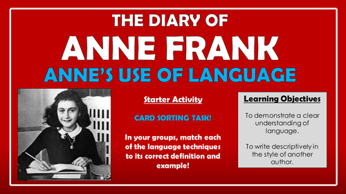 The Diary of Anne Frank Lesson Bundle! | Teaching Resources