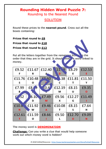 Rounding Revision Worksheets KS2 | Teaching Resources