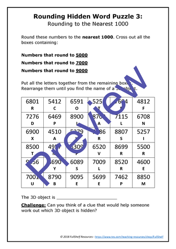 Rounding Revision Worksheets KS2 | Teaching Resources
