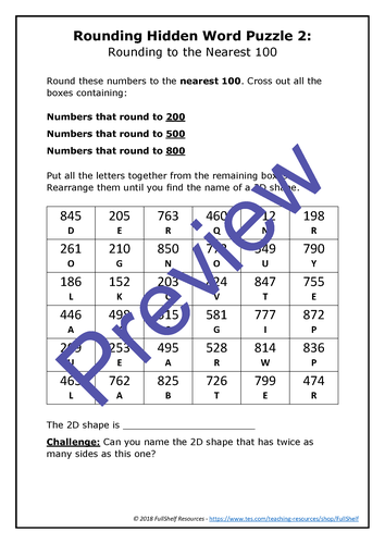 Rounding Revision Worksheets KS2 | Teaching Resources