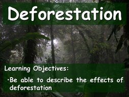 Effects of deforestation, Social, economic and environmental ...