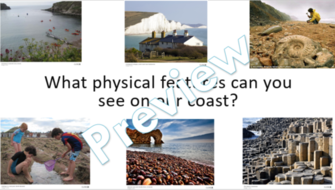 UK Coast Physical Features KS2 Geography Lesson | Teaching Resources