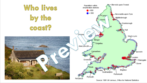 UK Coast Physical Features KS2 Geography Lesson | Teaching Resources