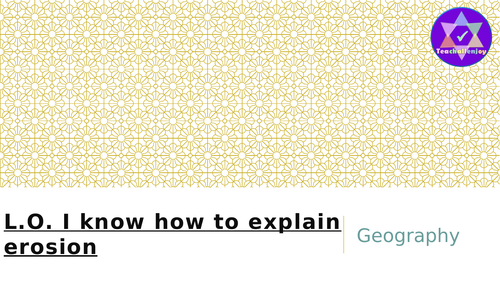 UK Coastal Erosion Lesson KS2 Geography | Teaching Resources