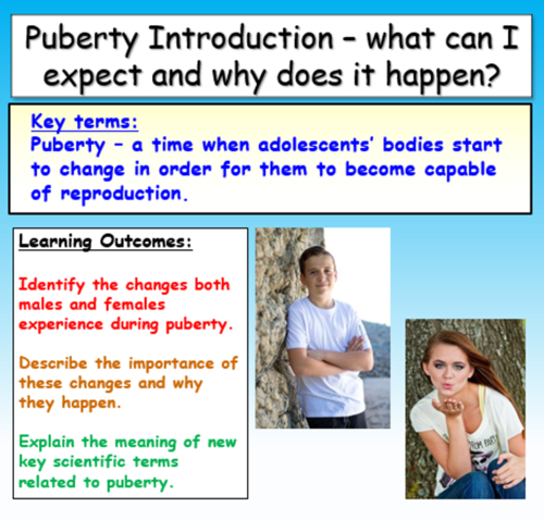 Puberty PSHE | Teaching Resources