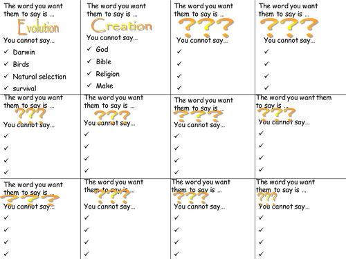 KS3 RE/RS lesson - Evolution - fully resourced | Teaching Resources