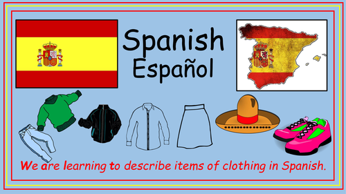Spanish lesson and resources - Clothing - La Ropa | Teaching Resources