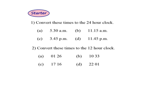 Timetables | Teaching Resources