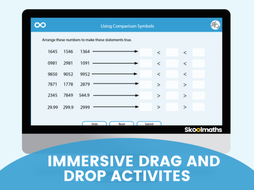 Year 4 Order and Compare Numbers Place Value Maths Mastery | Teaching ...