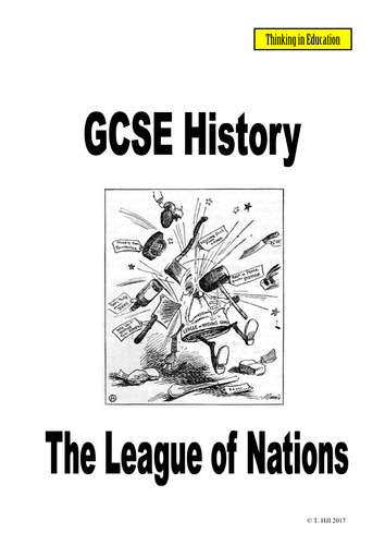 League of Nations Student Study Guide | Teaching Resources