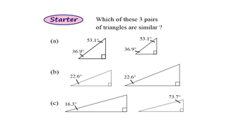 Trigonometry as Similar Triangles | Teaching Resources