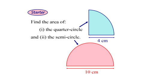 Area of Curved Shapes | Teaching Resources
