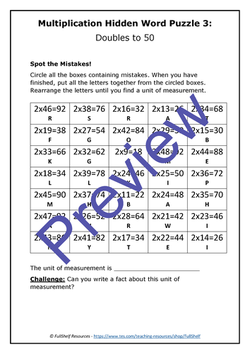 Multiplication Revision Worksheets KS2 | Teaching Resources