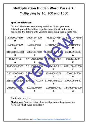 Multiplication Revision Worksheets KS2 | Teaching Resources