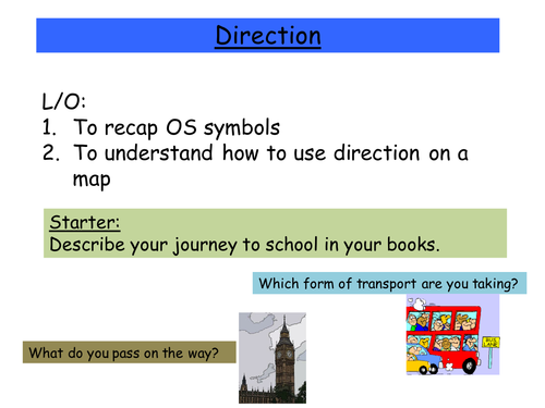 Map Skills: Direction | Teaching Resources