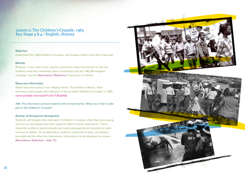 The Children's Crusade 1963 - history and drama | Teaching Resources