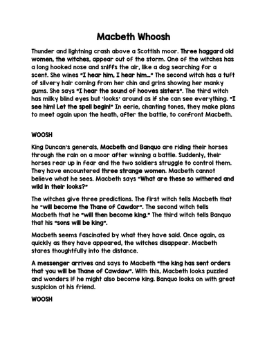 Introduction to Macbeth Lesson | Teaching Resources