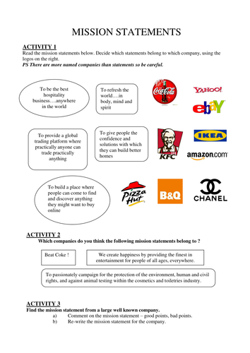The structure of businesses | Teaching Resources