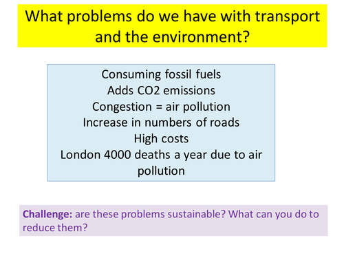 Energy and climate change | Teaching Resources