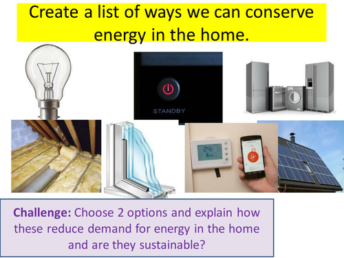 Energy and climate change | Teaching Resources