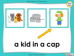 Phonics Phase 2 Captions - EYFS | Teaching Resources