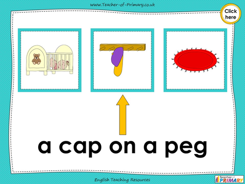 Phonics Phase 2 Captions - EYFS | Teaching Resources