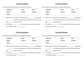 GCSE Chemistry - Separating Mixtures: Fractional Distillation by hf583 ...