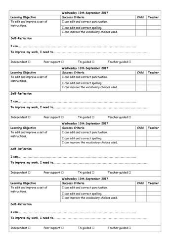 Year 3 Instruction Writing - Week Two | Teaching Resources