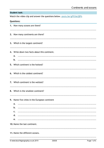 Connect Me (Map Skills) Unit of Work | Teaching Resources