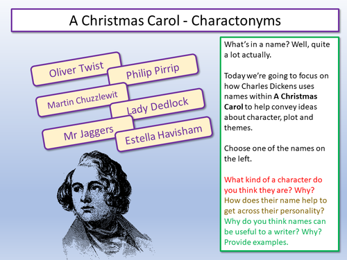 A Christmas Carol Revision Teaching Resources