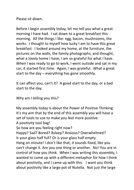 Positive Thinking Assembly | Teaching Resources