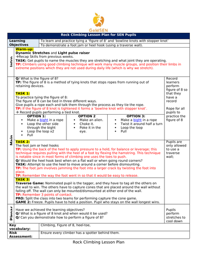 Rock Climbing | Teaching Resources