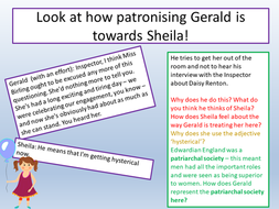 An Inspector Calls - Gerald Croft | Teaching Resources