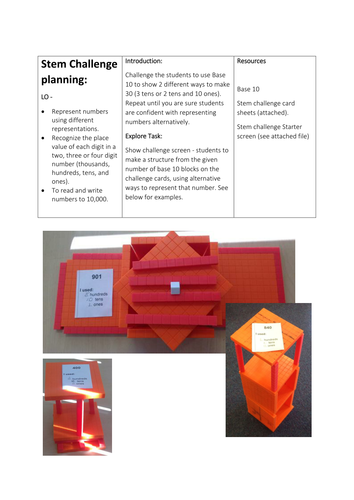 STEM Place Value Bundle - Yr. 2 to Yr. 5 | Teaching Resources