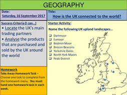 UK Connections with the World | Teaching Resources