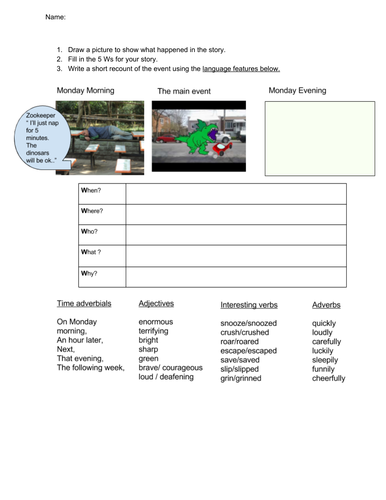 KS2/KS3 Storyboard planners and vocabulary sheets( differentiated ...