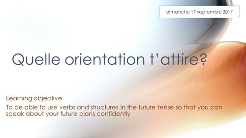 Mon avenir - future plans - French New GCSE - Studio | Teaching Resources