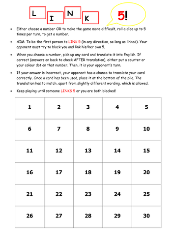 Spanish GCSE Speaking Exam Game to Practise Key Vocab (accompanies my ...