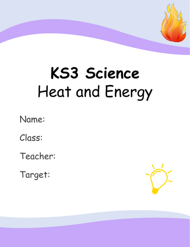 KS3 Heat and Energy Booklet | Teaching Resources