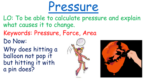 Pressure | Teaching Resources