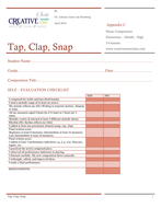 Tap-Clap-Snap Music Composition Lesson Plan | Teaching Resources