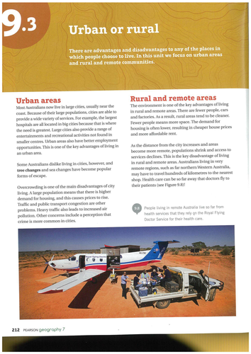 Year 7 Liveability | Teaching Resources